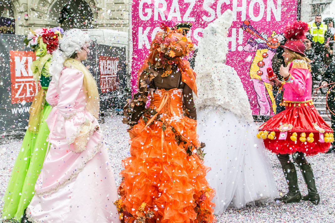 Fasching ist die Zeit der bunten Motive in Österreich - Fototipps